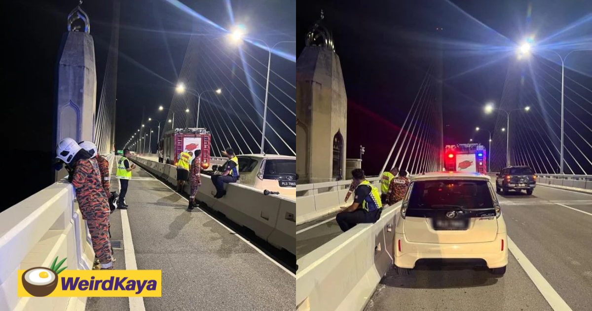 52yo M’sian Man Allegedly Falls Off 2nd Penang Bridge After Learning He ...