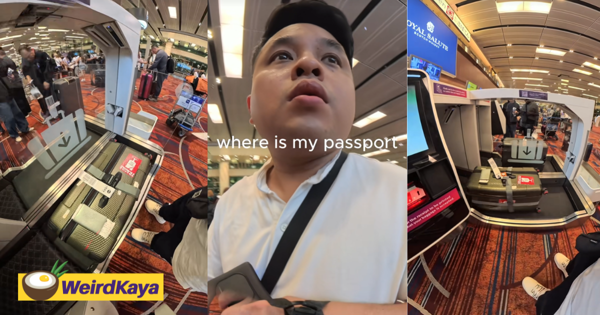SG Man Nearly Misses Flight After He Mistakenly Put Passport On Top Of ...